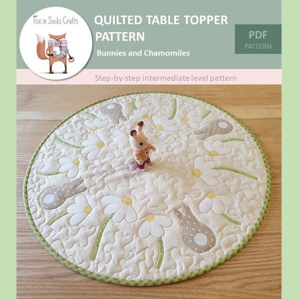 Table Topper Pattern - Etsy