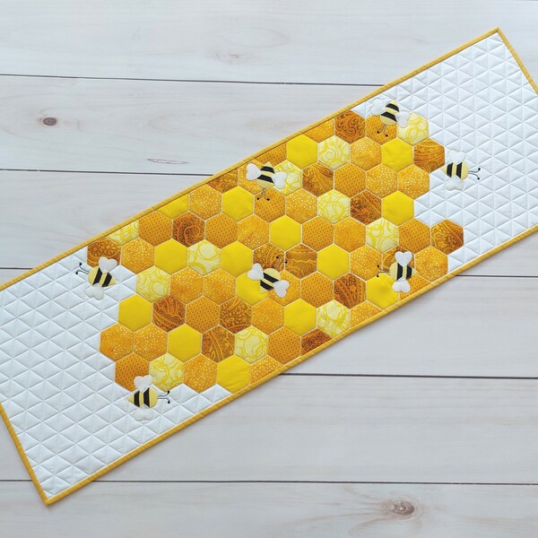 Hexagon Table Runner - Etsy