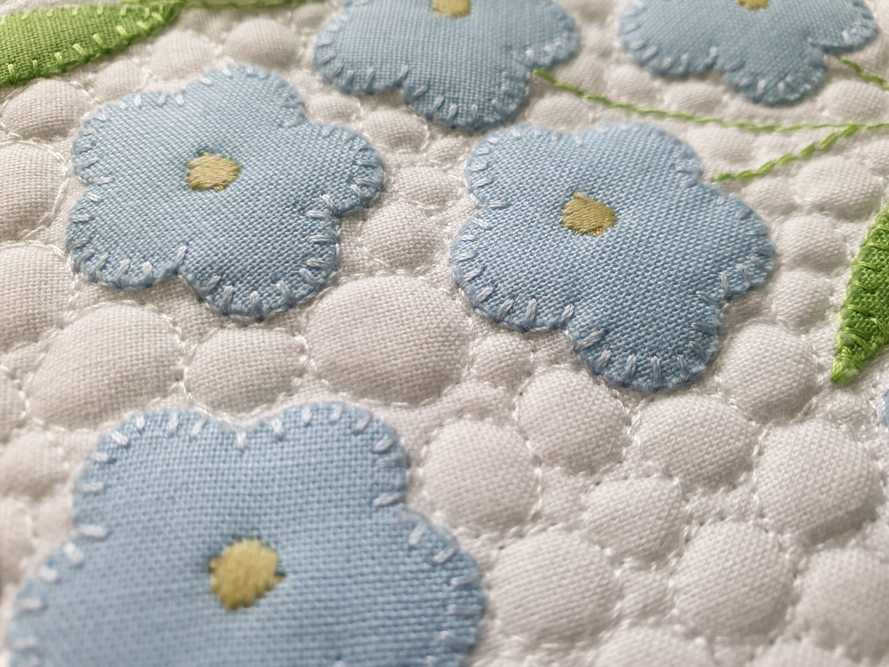 Forget-me-not Table Topper, PDF Pattern, Digital PDF Pattern, Circle ...