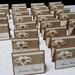 Rustic Hessian Wedding Place Card - Etsy