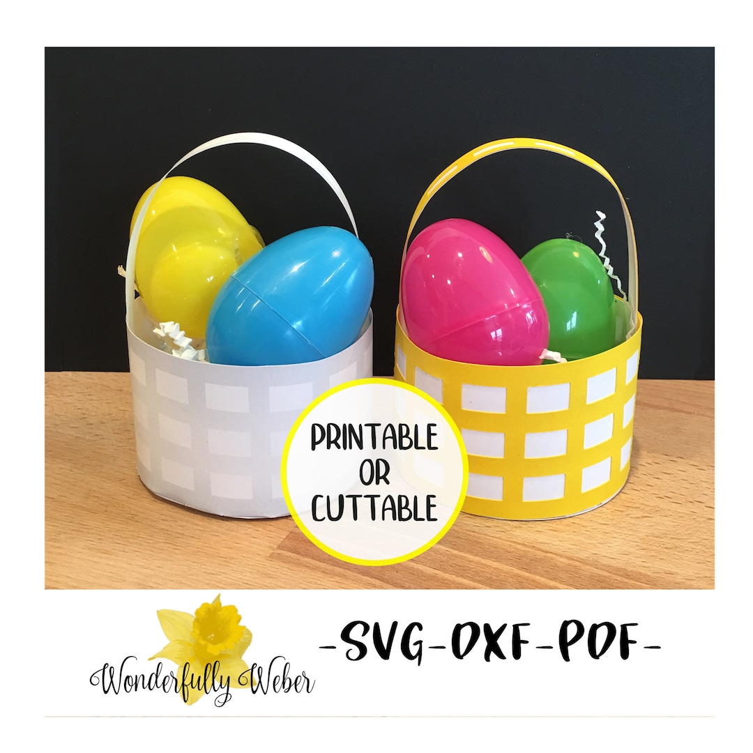 Wicker Woven Basket 3d SVG or Printable Cut File for Cricut - Etsy