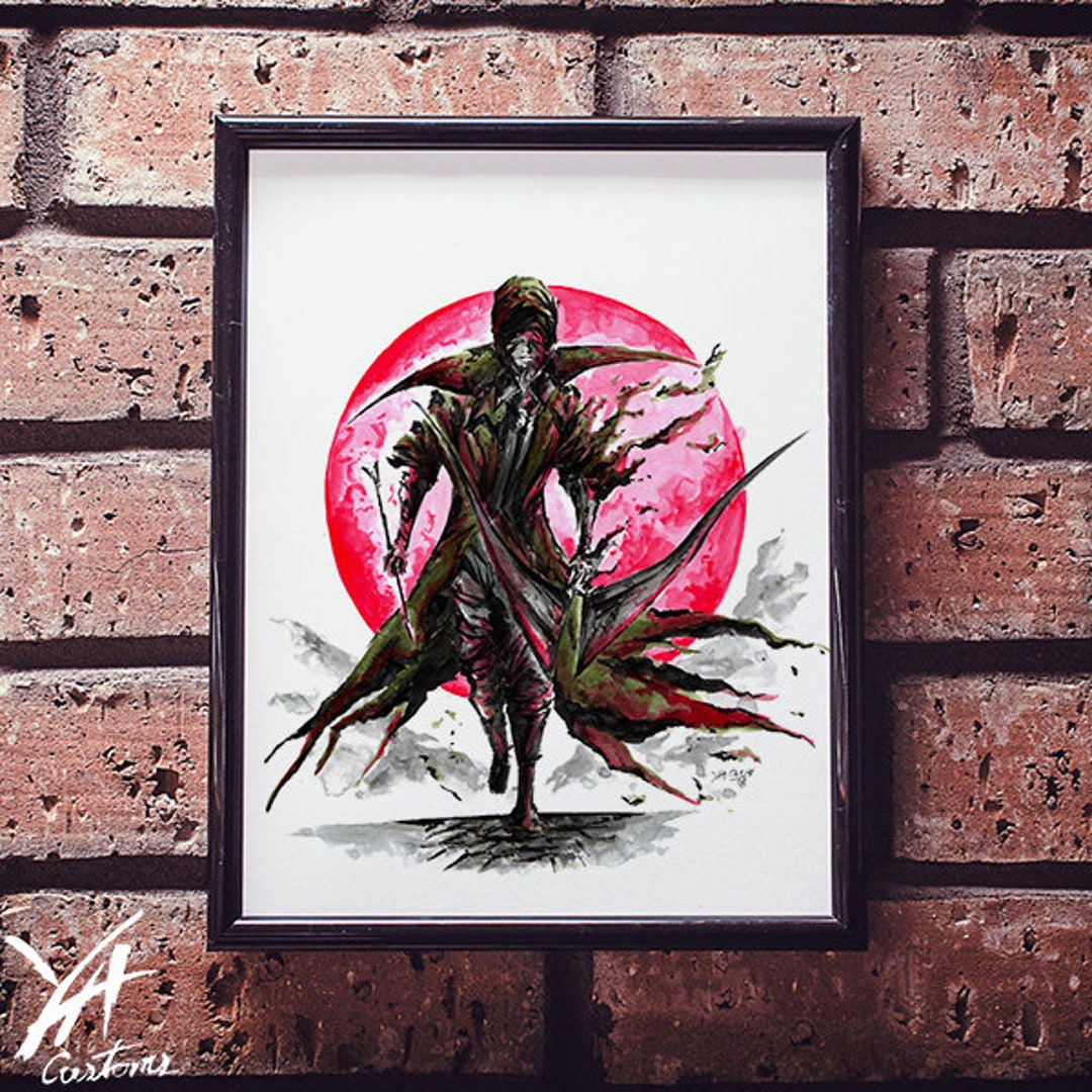 Bloodborne Inked 2018 Prints-simon the Bowhunter, Made to Order Prints ...
