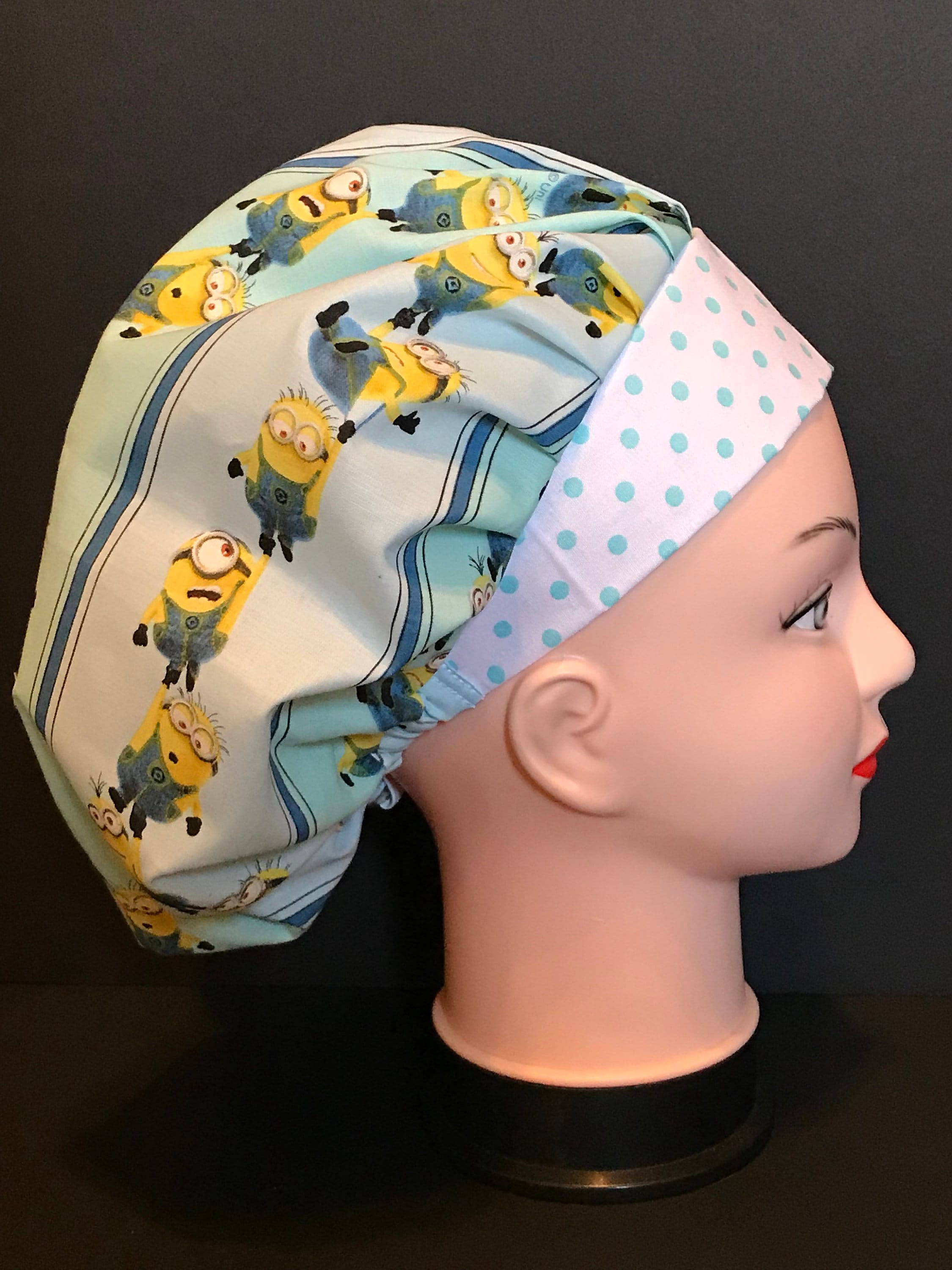 DESPICABLE ME MINIONS Women's Surgical Scrub Hat Bouffant | Etsy