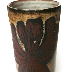 BRIGLIN POTTERY Cylindrical VASE, Studio Art Pottery, Mid Century - Etsy