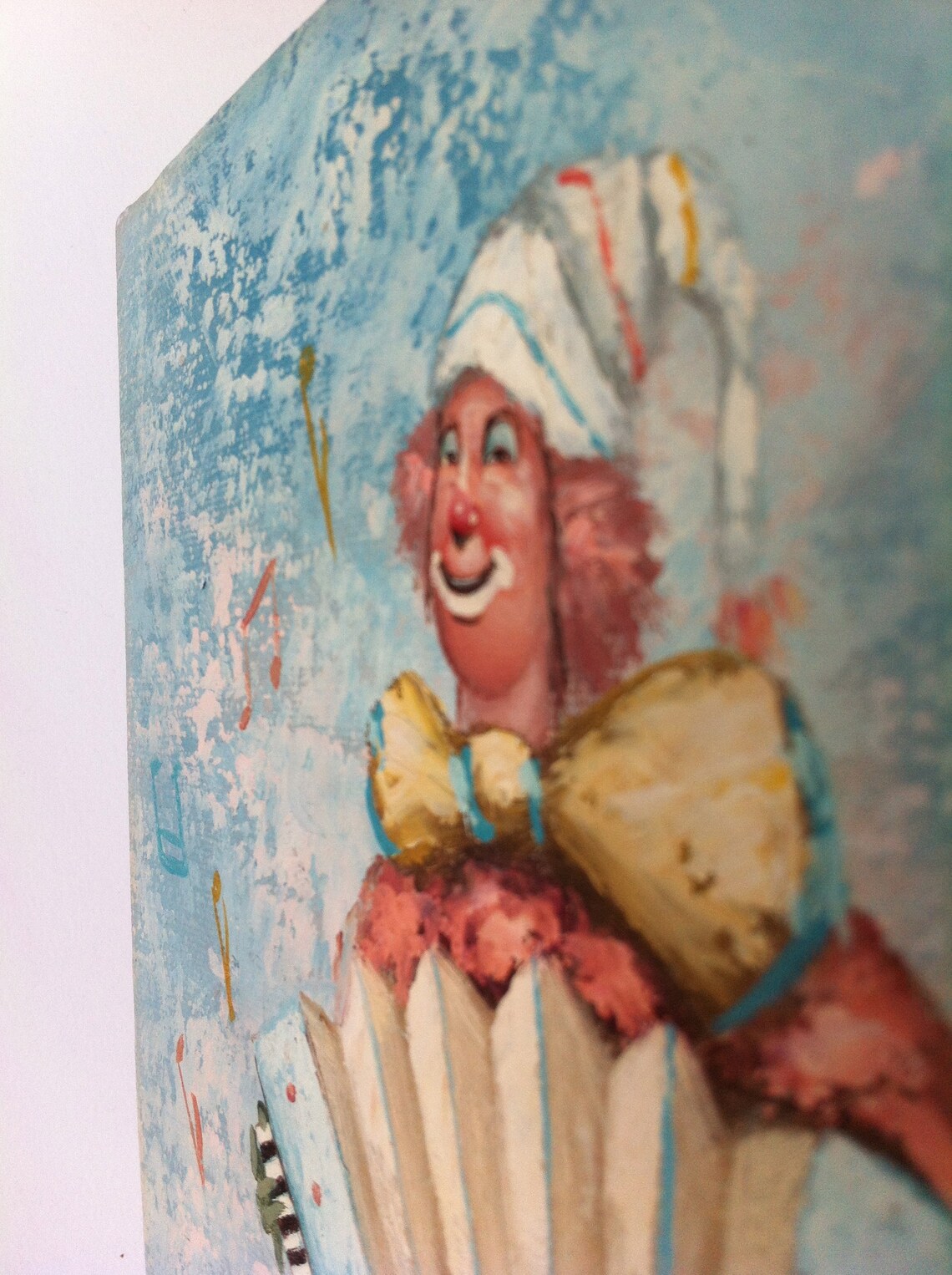 Clown Painting Orignal Art by WILLIAM MONINET | Etsy