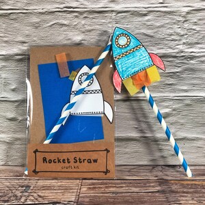 Eco Friendly Rocket Craft Party Favour for Space or Rocket Themed Party ...