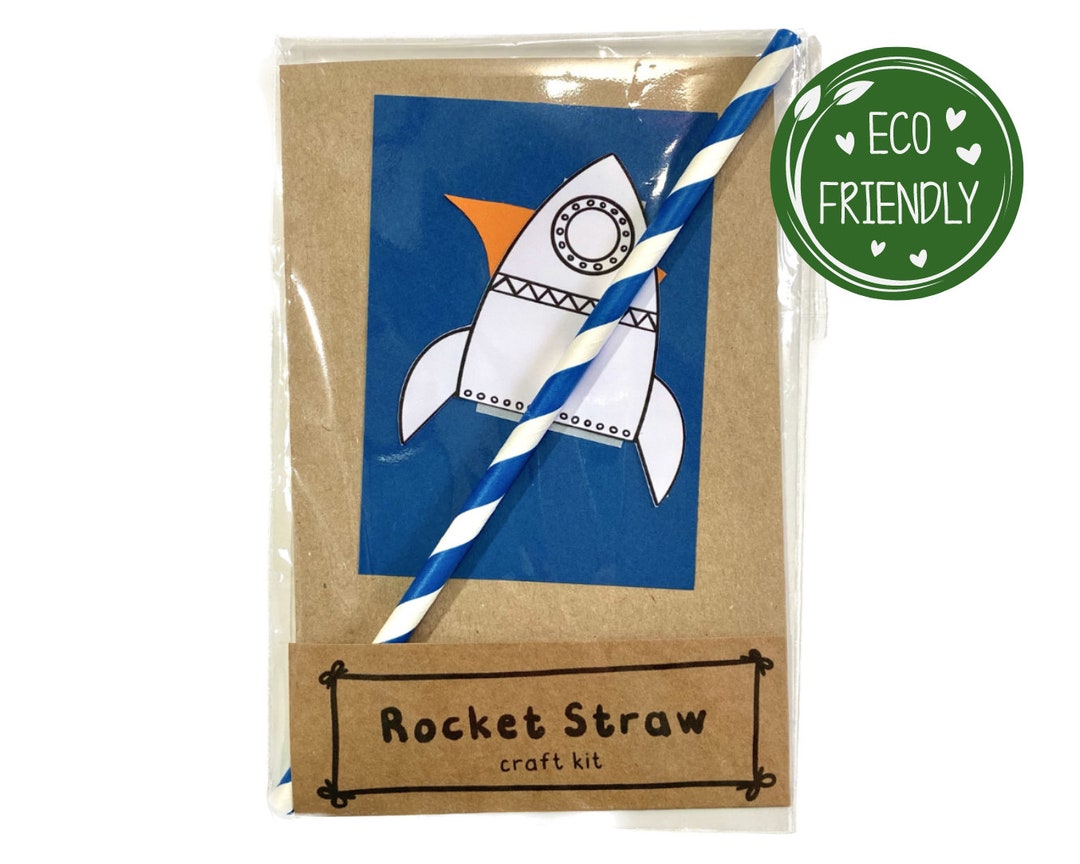 Eco Friendly Rocket Craft Party Favour for Space or Rocket Themed Party ...