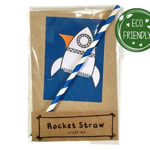 Eco Friendly Rocket Craft Party Favour for Space or Rocket Themed Party ...
