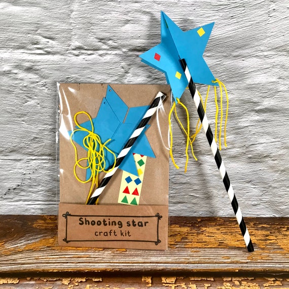Shooting Star Craft Set for Space Loving Kids. Made With Eco - Etsy UK