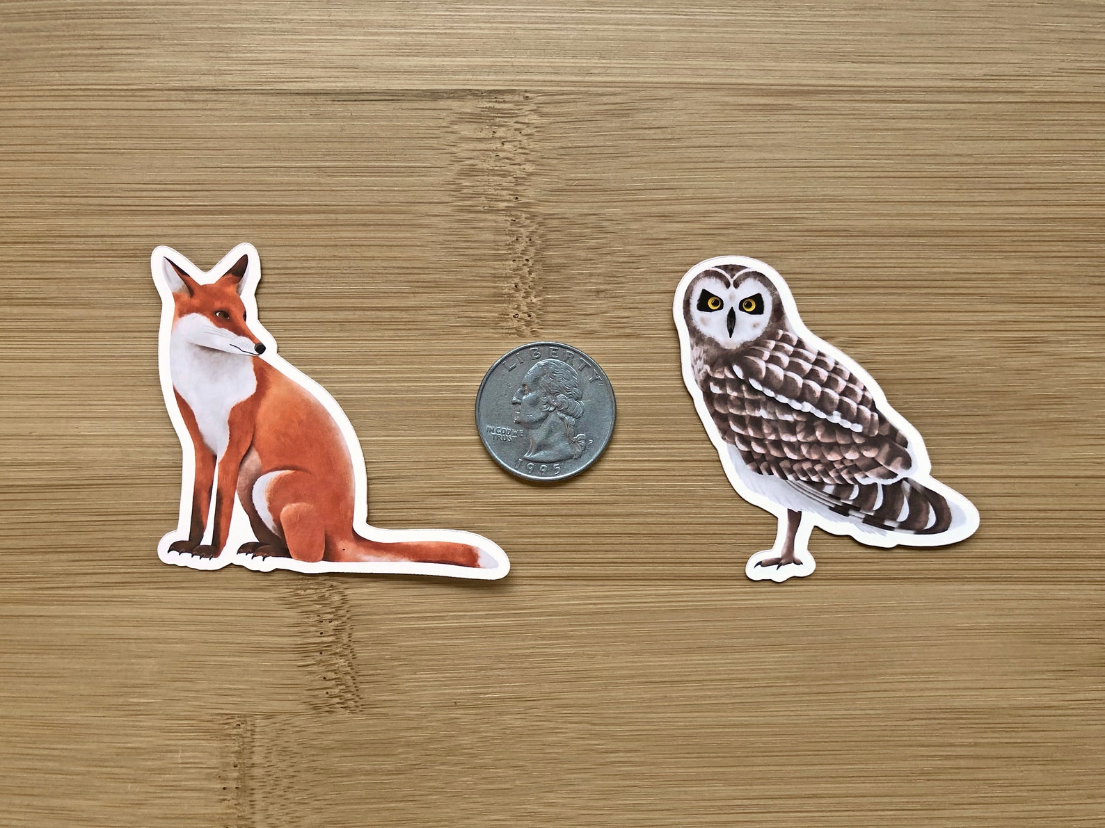 Woodland Sticker Pack 12pc / Forest Animal Stickers / Animal - Etsy