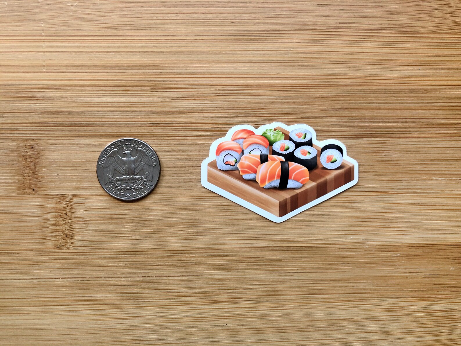 Japanese Food Sticker Pack 12pc / Sushi Sashimi Stickers / - Etsy