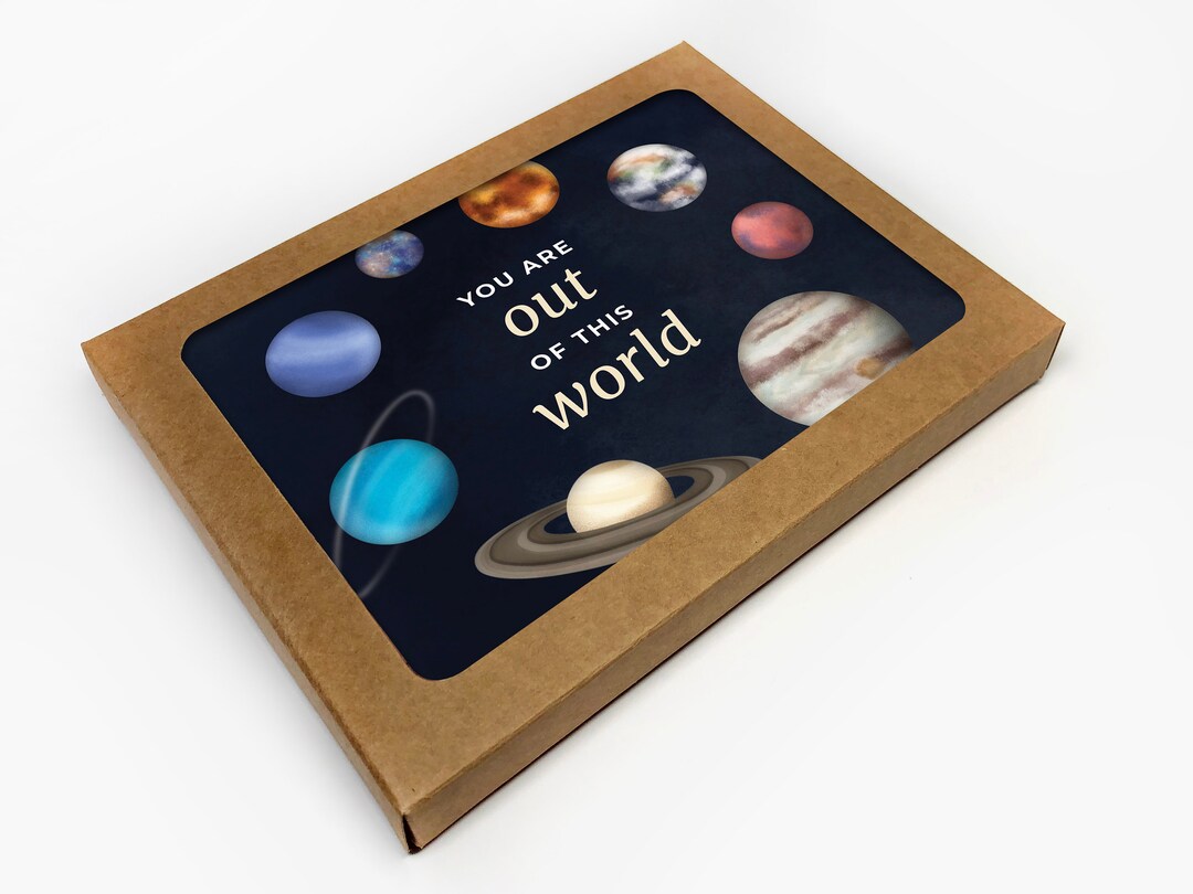 Funny Friendship Card Set of 10 / Space Pun Valentine Cards / - Etsy