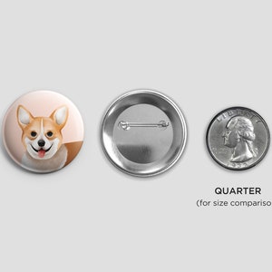 Dog Button Pack / Dog Buttons / Cute Puppy Buttons / Dog Lover - Etsy