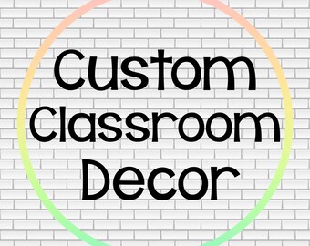 Classroom Decor Bundle - Etsy