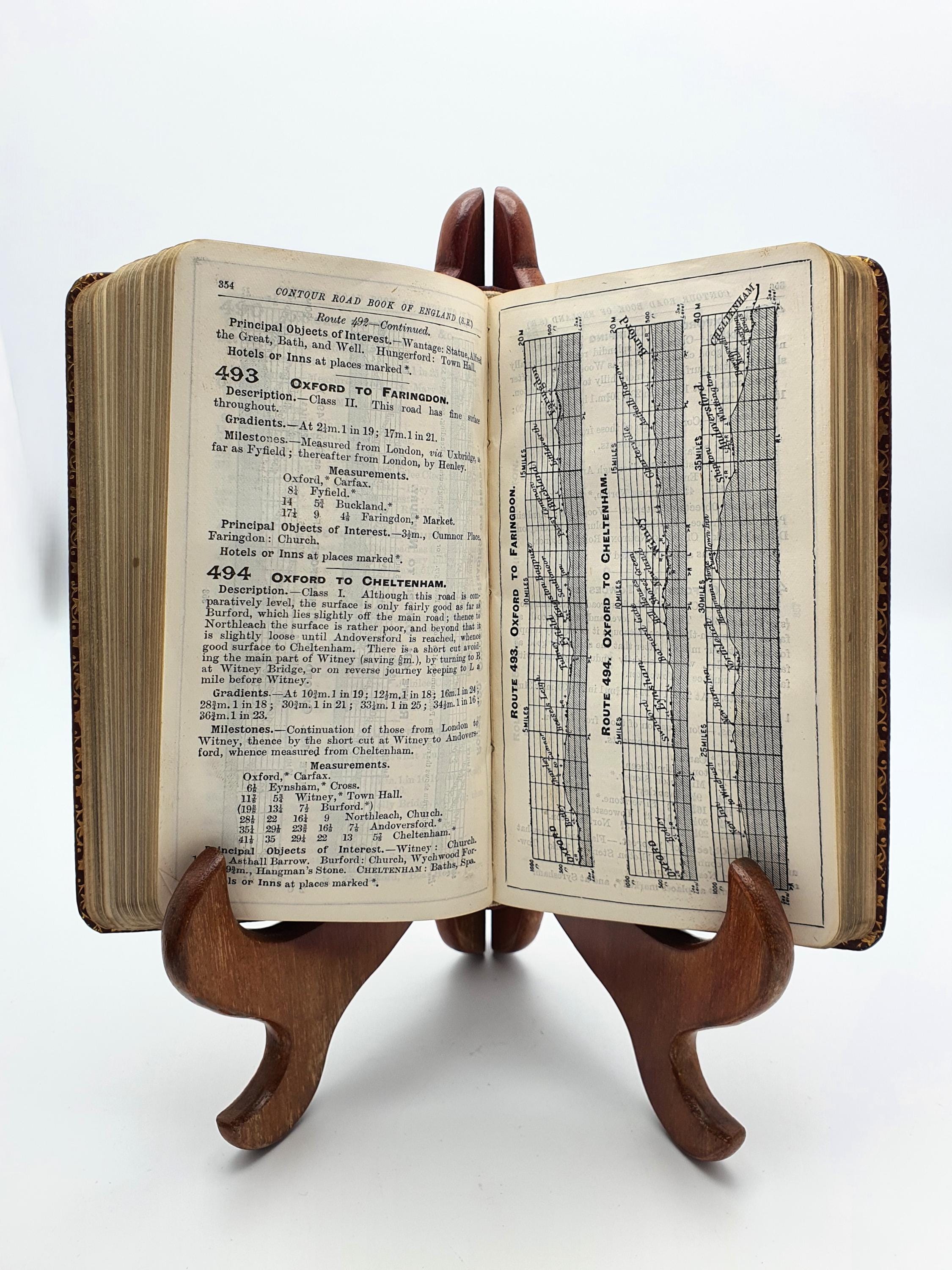 Unusual Antique Dunhill Road Map Book 1906 - Etsy