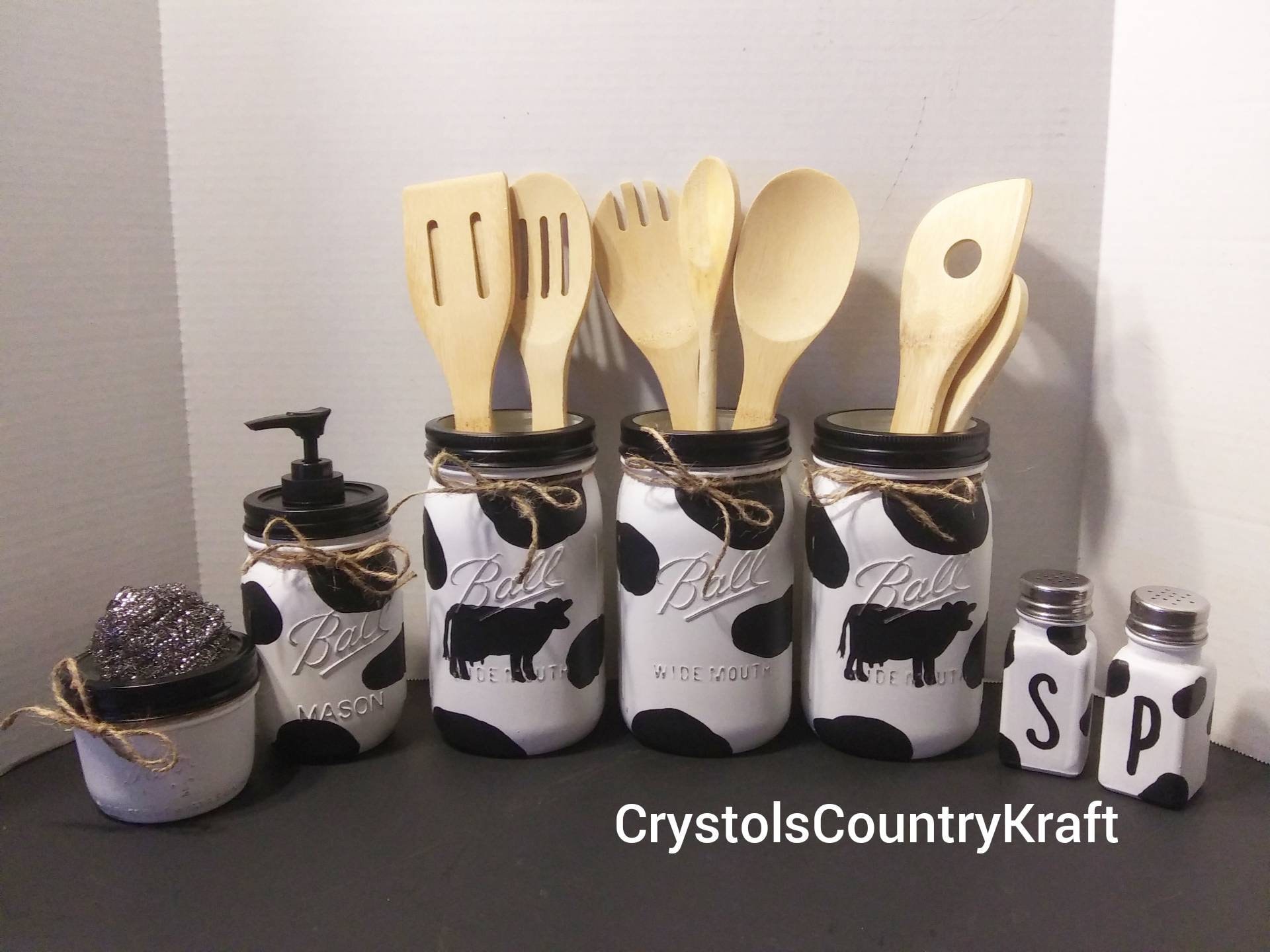 Kitchen Rustic Canister Set - Etsy