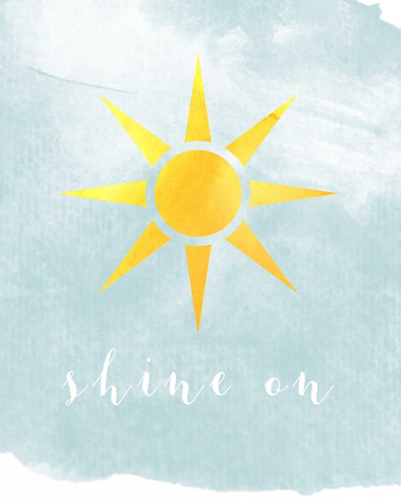 Shine on Digital 8x10 Print Custom Size Available | Etsy