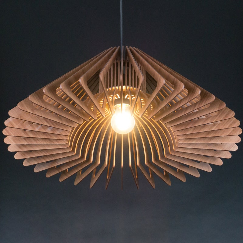 Wood Lamp Shade - Etsy