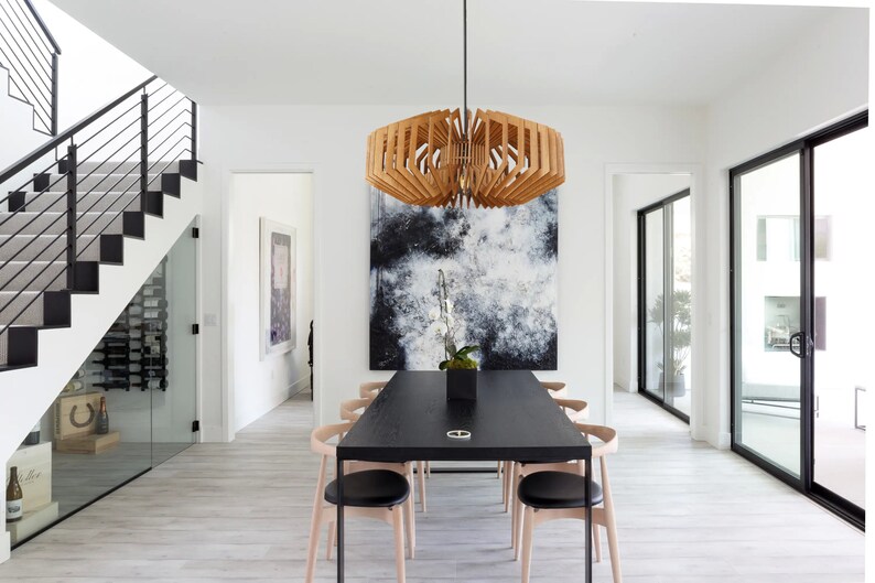 Wood Pendant Lightwooden chandelierdining lightpendant | Etsy