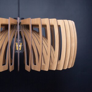 Wooden ceiling lightwood ceiling lamppendant | Etsy