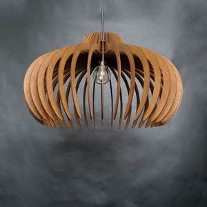 Wood ceiling lampwooden ceiling lightWood Pendant Light | Etsy