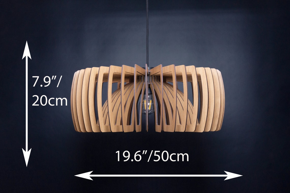 Wooden ceiling lightwood ceiling lamppendant | Etsy