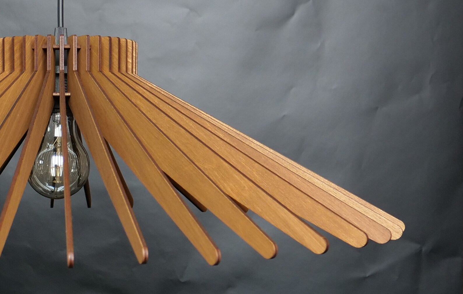 Wood Ceiling Lampwooden Ceiling Light Chandelier | Etsy