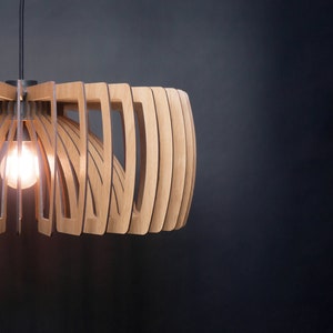 Wooden ceiling lightwood ceiling lamppendant | Etsy