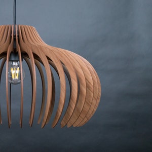 Wood Ceiling Lamp,wooden Ceiling Light,wood Pendant Light, Chandelier ...