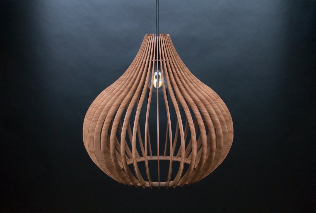 Wooden Pendant Light,wood Pendant Light,pendant Light,wood Pendant Lamp ...