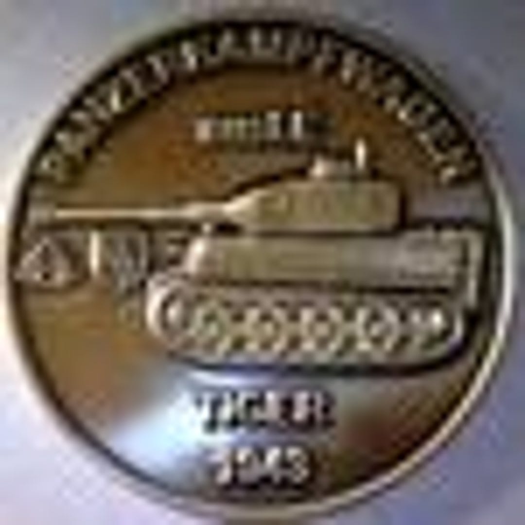 Henschel 1943 Tiger Tank Medallion - Etsy