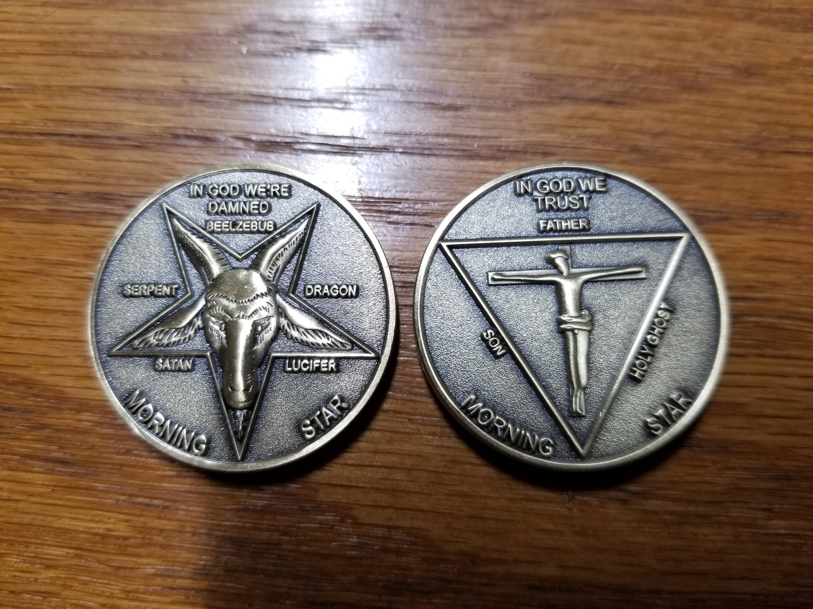 Best Seller: LUCIFER COIN, Morningstar TV Hit Series 1 1/4" , Highest ...