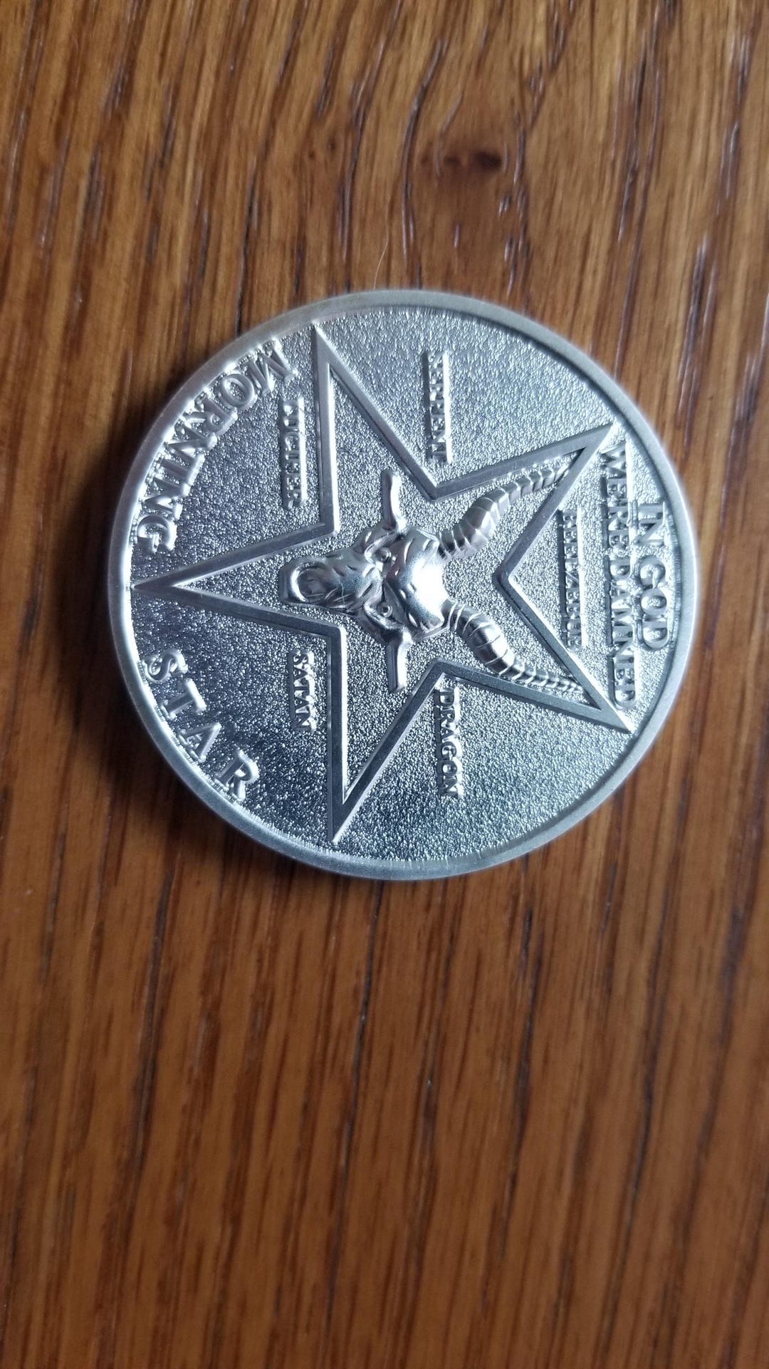 Best Seller: Lucifer Coin, 1 1/2" Nice Wear Resistant, Durable 26g ...