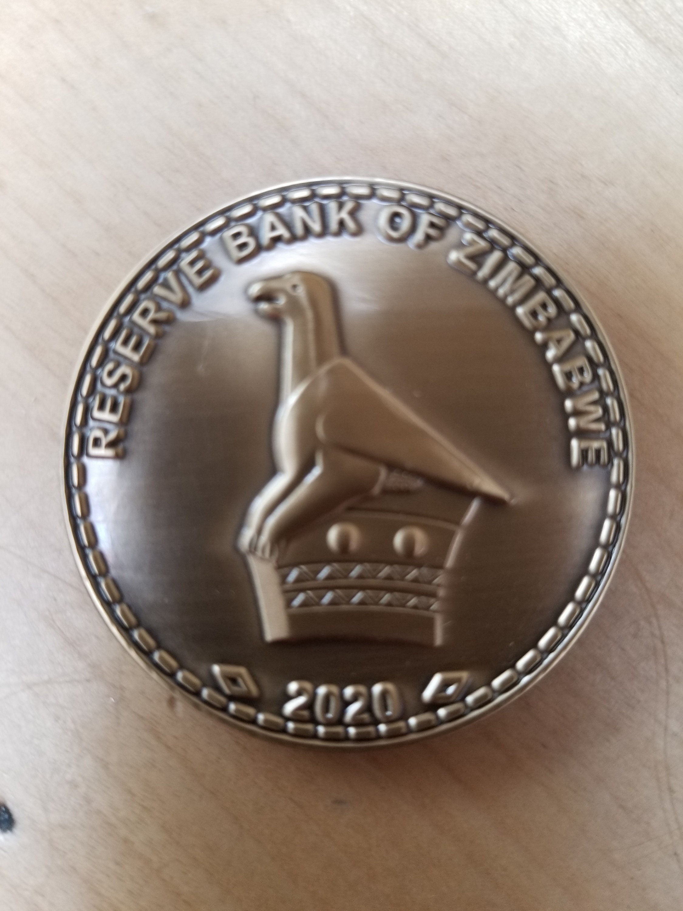 2020 Fantasy Coin : Zimbabwe 500 Trillion Dollars Pangolin - Etsy Canada