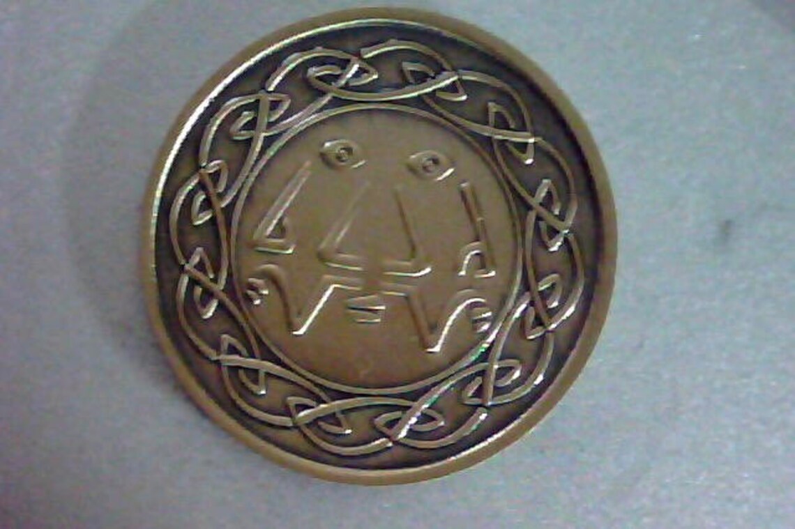 Best Seller: the Devils Coinage 25 S.C. Get Out of Hell Coin - Etsy