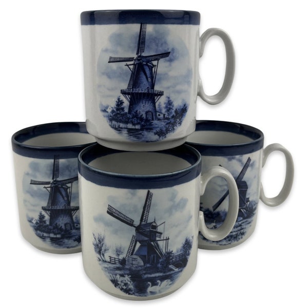 Blue Delft Tea Set - Etsy