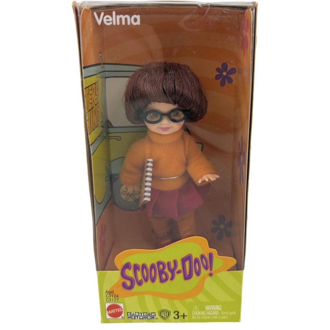 Barbie Kelly as Velma in Scooby-doo Doll Vintage 2003 Mattel #C3217 - Etsy