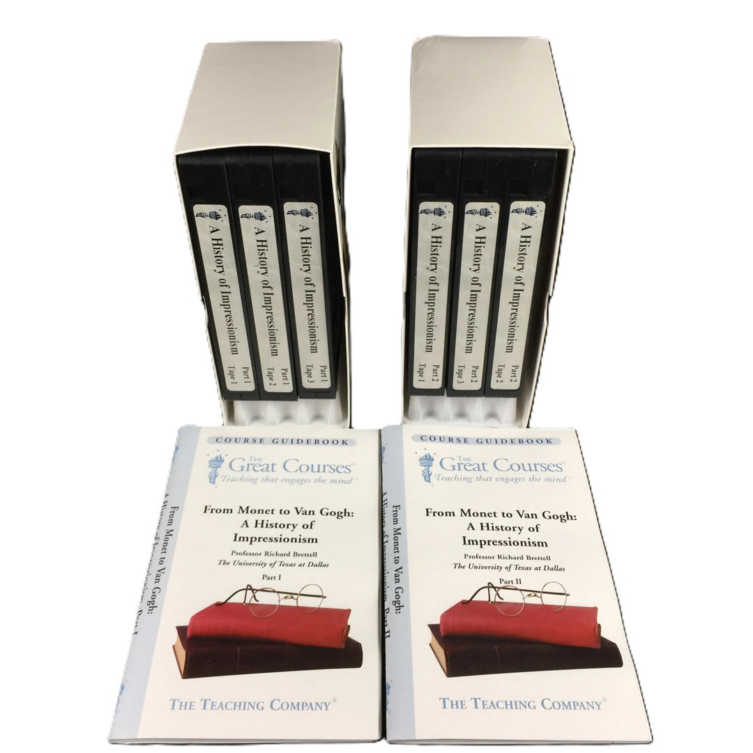 The Teaching Company Lot of 6 VHS Tapes and 2 Course Guidebooks A ...