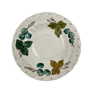 Metlox Vineyard Saucer Plates Set of 4 Vintage 6 Vernon Ware Poppytrail ...