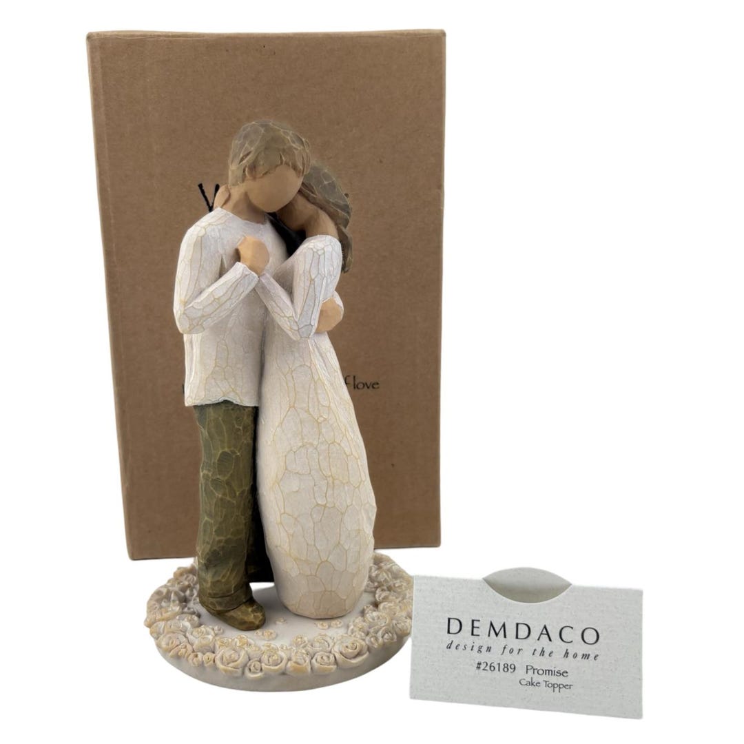Willow Tree PROMISE Cake Topper Figurine by Demdaco 26189 Designed by ...