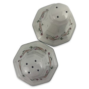 Johnson Brothers Eternal Beau Salt and Pepper Shaker Set Vintage Pink ...