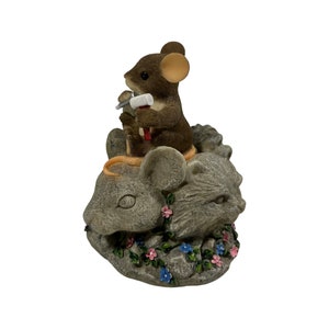 Fitz and Floyd Charming Tails Mouse Rushmore 2002 Vintage Mouse ...