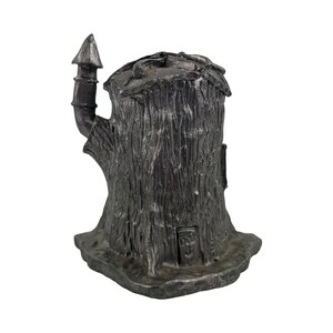 Michael Ricker Bartlett Casting Studio Pewter Figurine Mystical Stump ...