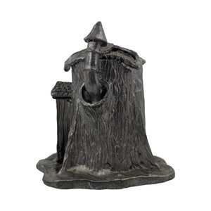 Michael Ricker Bartlett Casting Studio Pewter Figurine Mystical Stump ...