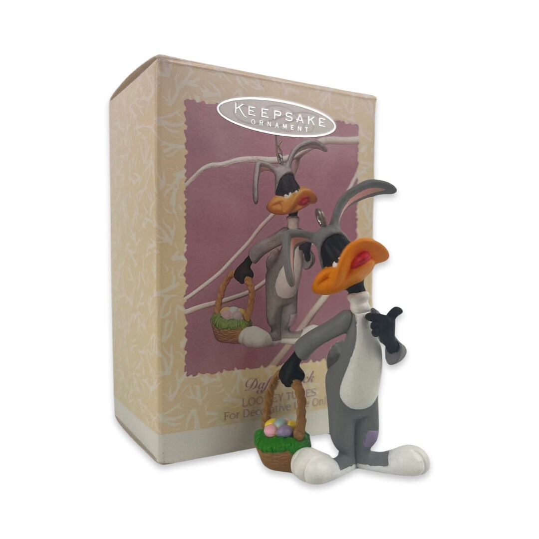 Hallmark Ornament Daffy Duck Looney Tunes Vintage 1996 Easter ...