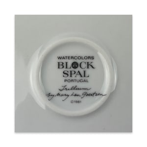 Block Spal Watercolors Trillium Coupe Soup Cereal Bowls Set of 2 ...