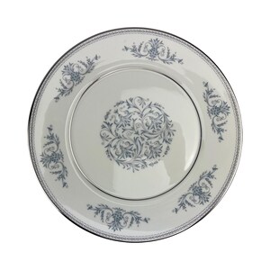 Oxford Lenox Bryn Mawr Dinner Plates Set of 4 Vintage 10 3/4 Blue ...