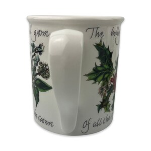 Portmeirion the Holly and the Ivy Mugs Set of 4 Holiday Anwyl Cooper ...