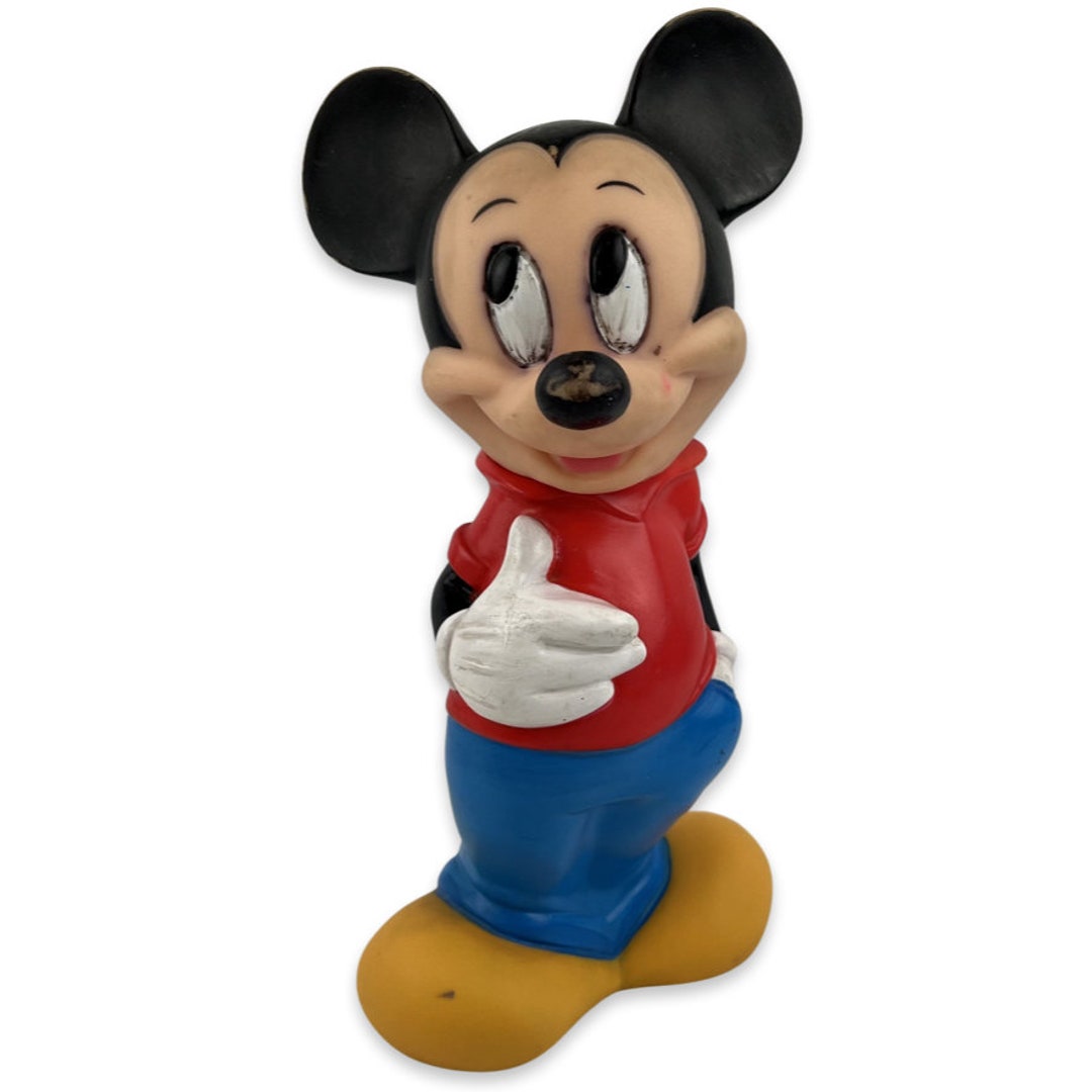 Disney Mickey Mouse Piggy Coin Bank Walt Disney Productions Money Box ...