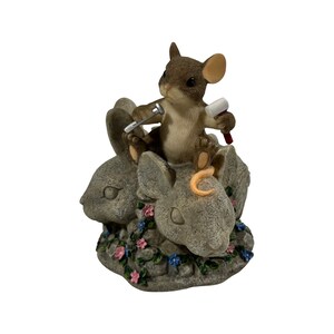 Fitz and Floyd Charming Tails Mouse Rushmore 2002 Vintage Mouse ...